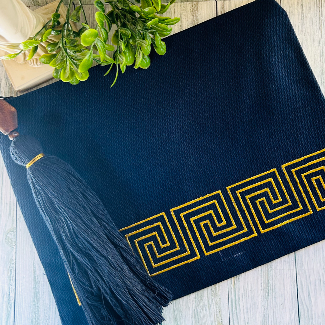 Hand Made Greek Key Bags – YIAYIASMARKET