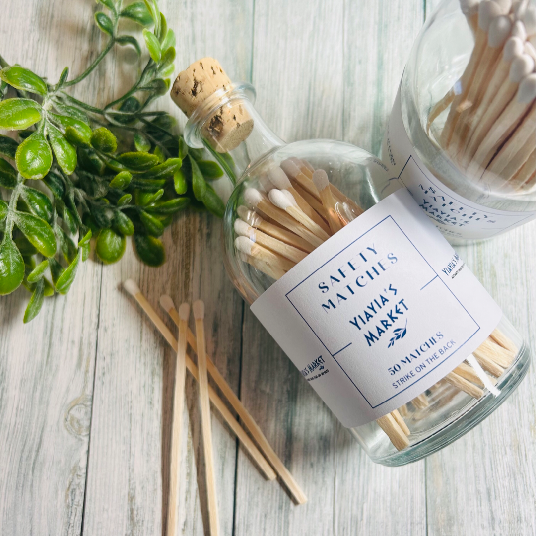 Designer Matchstick Bottles – YIAYIASMARKET